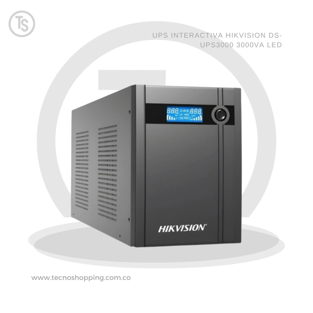 UPS INTERACTIVA HIKVISION DS-UPS3000 3000VA LED – Tecno Shopping Colombia